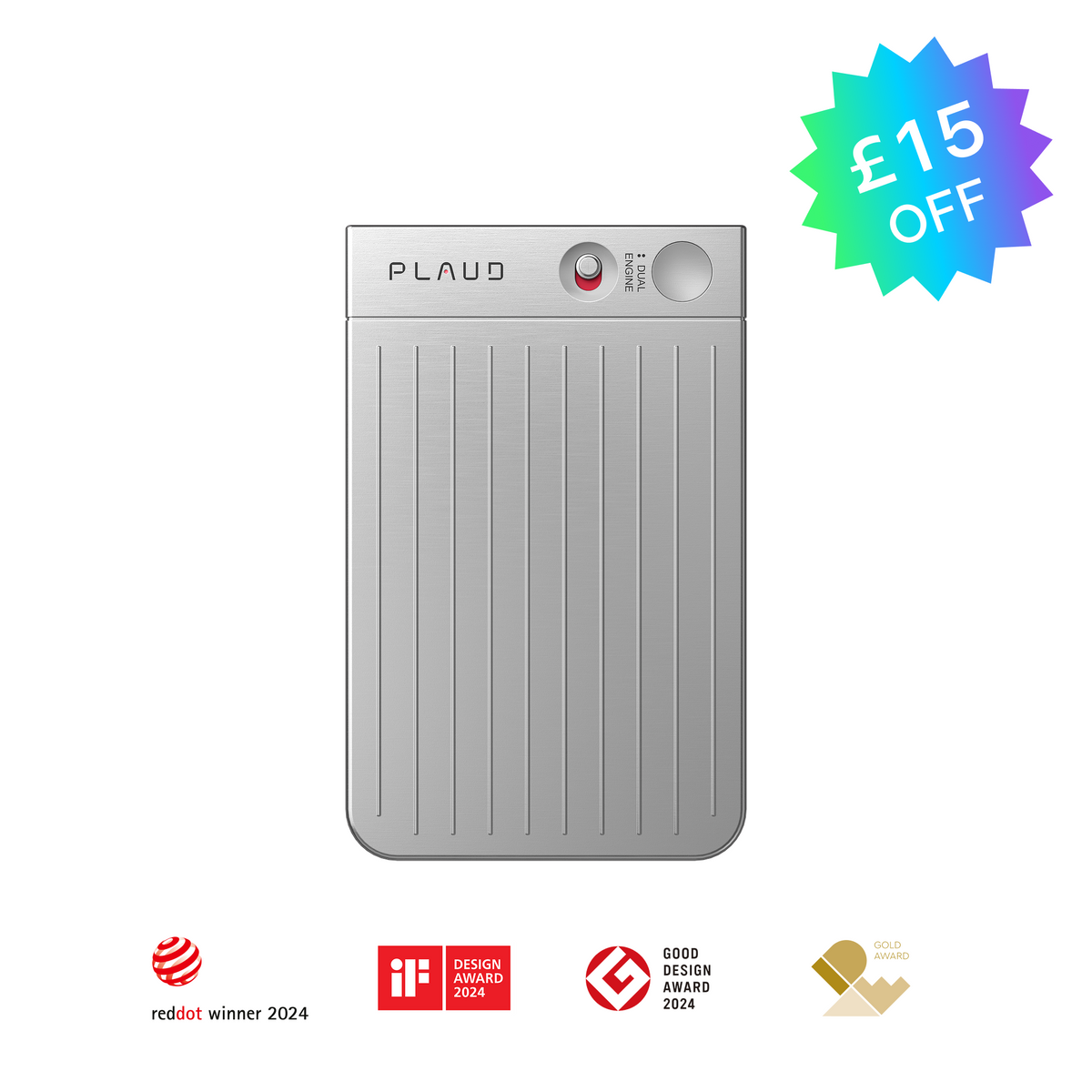 Plaud Note | AI Voice Recorder (Black Magnetic Case Included) - Plaud UK